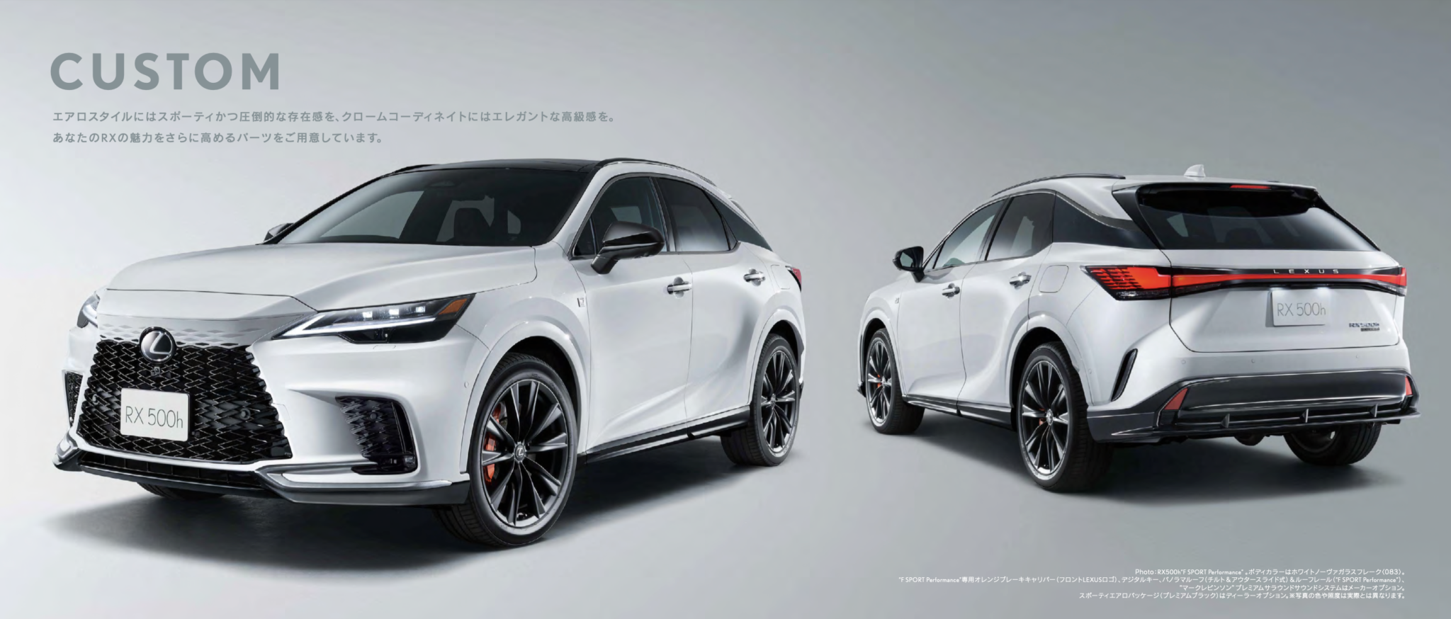 【新型RX350】注文予定の「ディーラーオプション」はこの8つ！ | EGORIDE